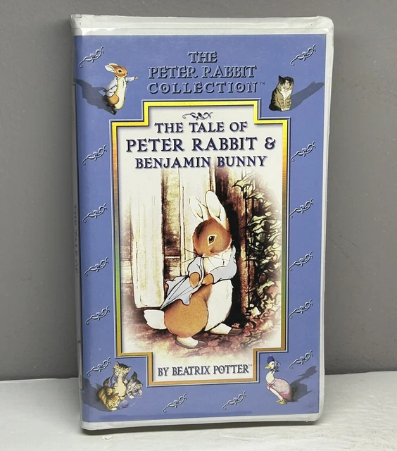 TALE OF PETER Rabbit Benjamin Bunny VHS Video Tape Beatrix Potter ...