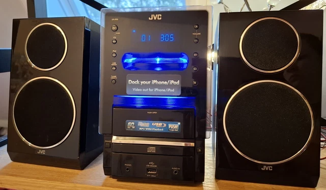 HIFI/ STEREOANLAGE JVC CA-UXLP55B, MICRO COMPONENT SYSTEM | GEBRAUCHT EUR 50,00 - PicClick DE