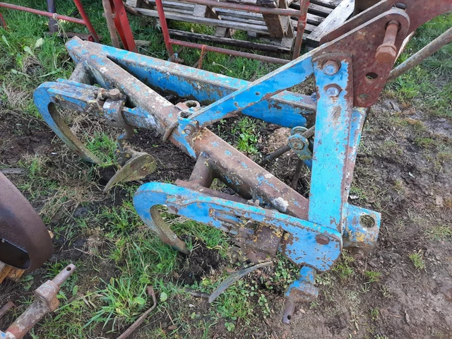 RANSOMES TS90 2 Furrow Plough Ts97 Match Plough tcn ford tractor £225. ...