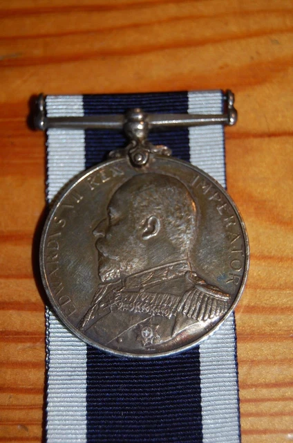 ROYAL NAVY MARINE Artillery Long Service Medal to Brackstone £64.99 ...