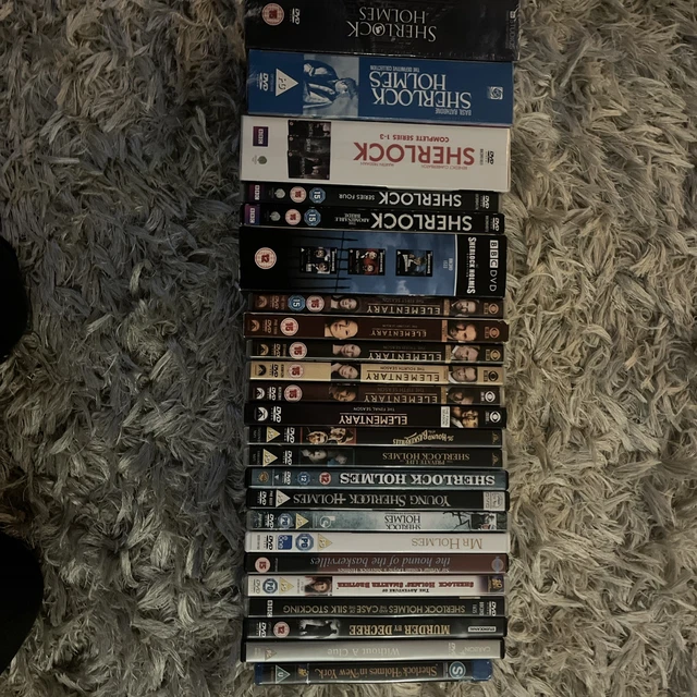 SHERLOCK HOLMES DVD Bundle Complete Definitive Collection Series Bbc Uk R2 Rare £83.91 - PicClick UK