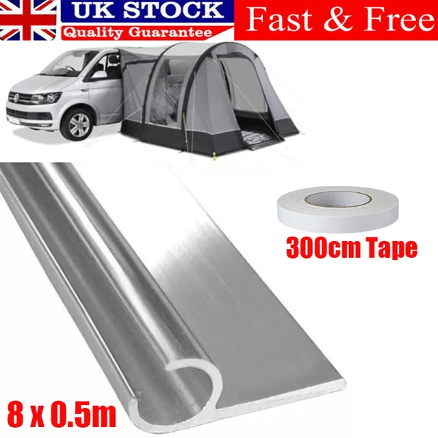 Car Awning C Channel Awnng Ral 2.4m/3.6m/4.8m VW Campervan Motorhome ...