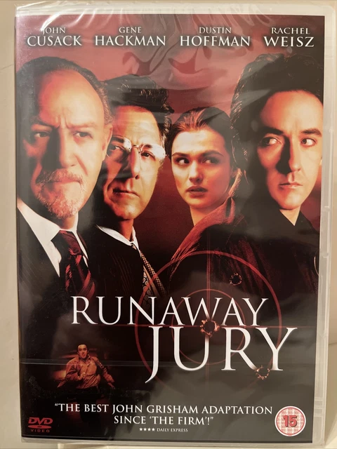 RUNAWAY JURY (2003) DVD John Cusack,Gene Hackman, Dustin Hoffman NEW ...