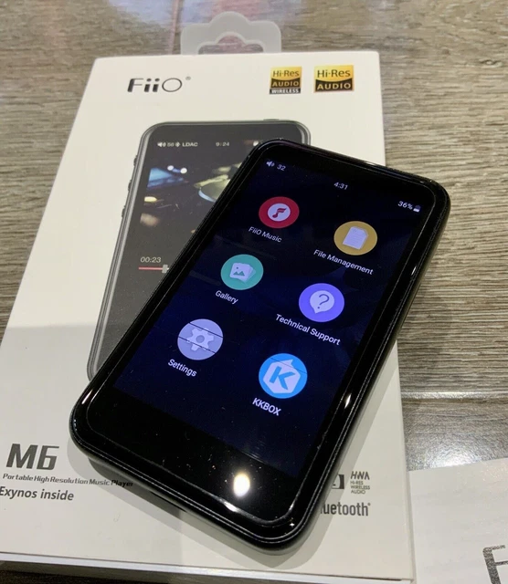 FIIO M6 PORTABLE Hi-Res Digital Audio MP3 Player - Pixel Damage ...