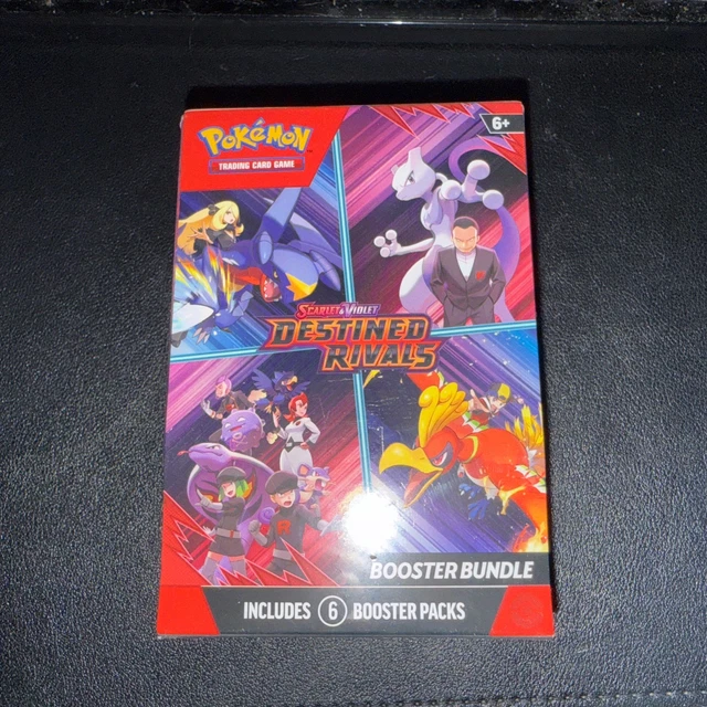 POKÉMON TCG DESTINED Rivals Booster Bundle (6 Booster Packs) - New ...