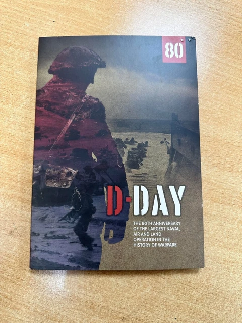 THE 80TH ANNIVERSARY D-Day Gold Coin Set RO 020000147477 bk £25.00 ...