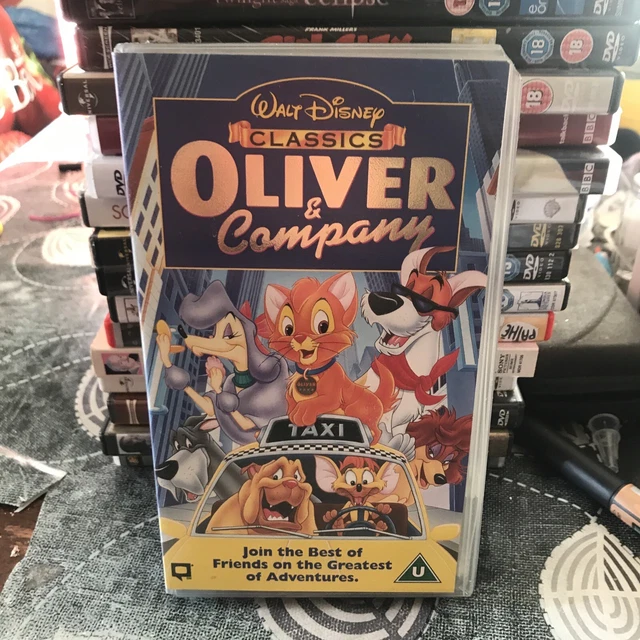 DISNEY’S OLIVER & Company - VHS Tape - RARE £0.01 - PicClick UK