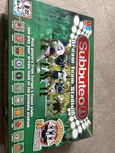 SUBBUTEO DREAM TEAM Stadium MB Games Table Top Game 2004 edition £3.99 ...
