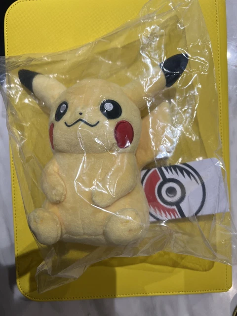 OFFICIAL POKEMON CENTER Pikachu 8 inch Sitting Plush Toy Sealed £8.00 ...