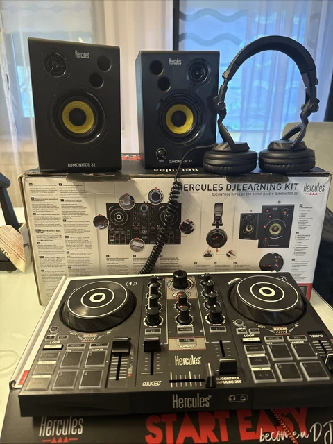 HERCULES DJ LEARNING Kit Mk2 All-in-One-DJ-Set EUR 190,00 - PicClick DE