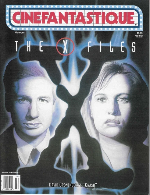 CINEFANTASTIQUE MAGAZINE OCT 1996 X-Files Gillian Anderson David ...