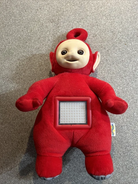 TELETUBBIES MICROSOFT ACTIMATES Interactivo Peluche Rojo Po Muñeca 1998