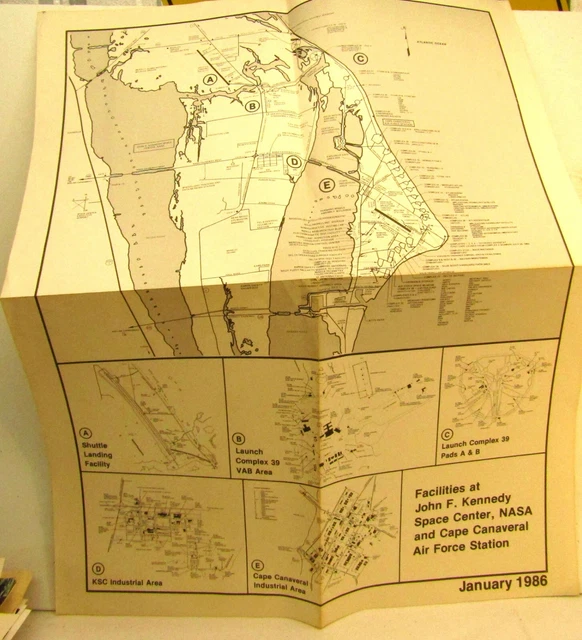 Nasa Kennedy Space Center Map