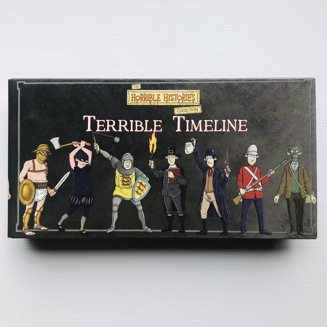 THE HORRIBLE HISTORIES Collection Terrible Timeline Ring-binder BC ...