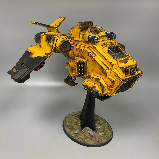 STORMRAVEN GUNSHIP IMPÉRIAL Fists Espace Marines Warhammer 40,000 40K ...