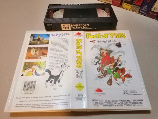 FOOTROT FLATS: THE DOG's TALE - Hoyts/Polygram 1st Vhs Release ...