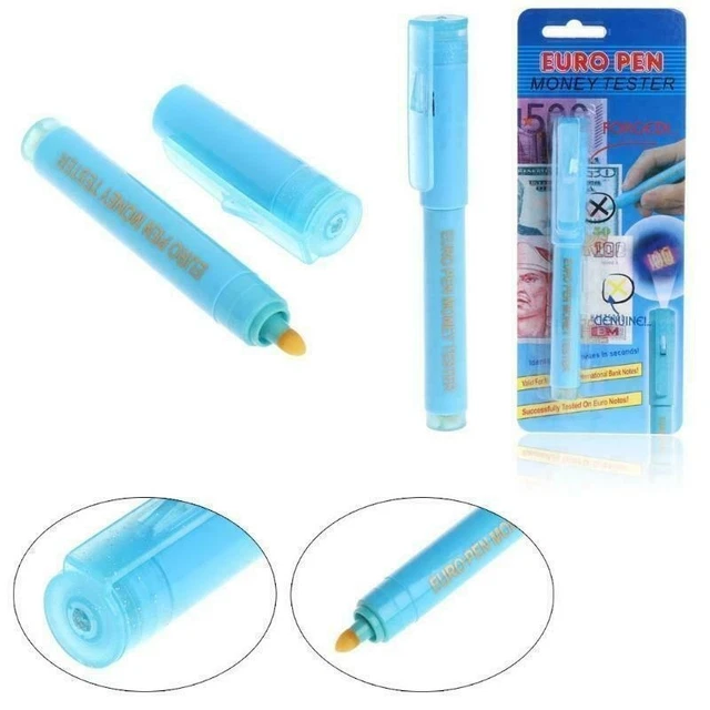 2IN1 UV LIGHT Counterfeit Fake Forged Bank Note Money Tester Detector ...