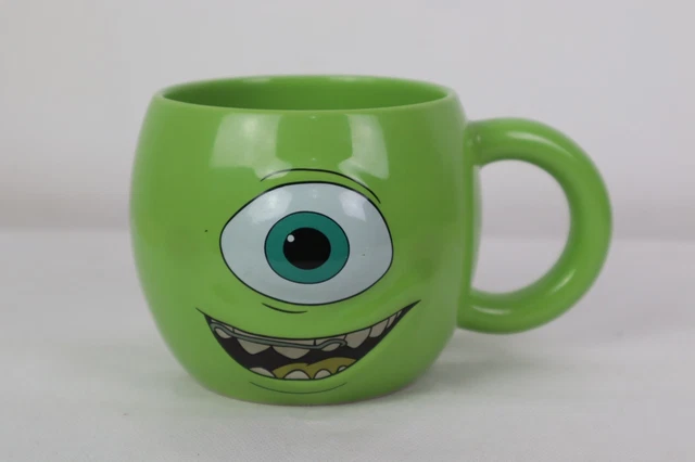 DISNEY PIXAR MONSTERS Inc Mike Wazowski 3D Face Mug Near Mint Condition ...
