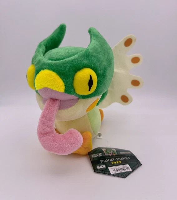 PUKEI-PUKEI PLUSH MONSTER Hunter: World Official Capcom Stuffed Toy ...