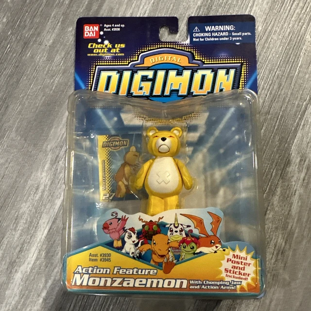 2001 DIGIMON : TEDDYMON - Monzaemon figure in box - BANDAI Or Is It ...