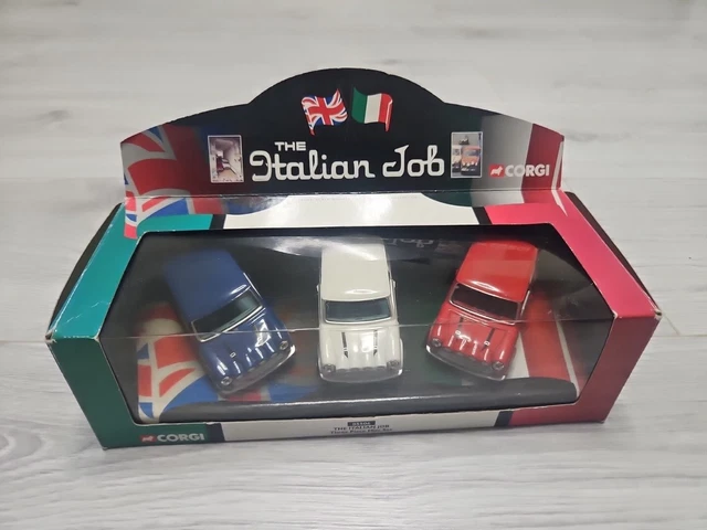 CORGI NO.05506 THE Italian Job Three Piece Mini Set 2005 Boxed £39.00 ...
