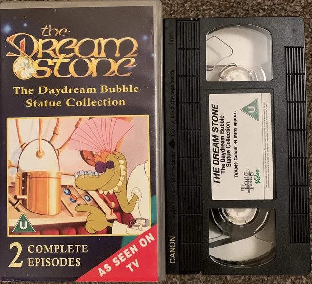 THE DREAM STONE The Daydream Bubble/Statue Collection-Animated-Vhs ...