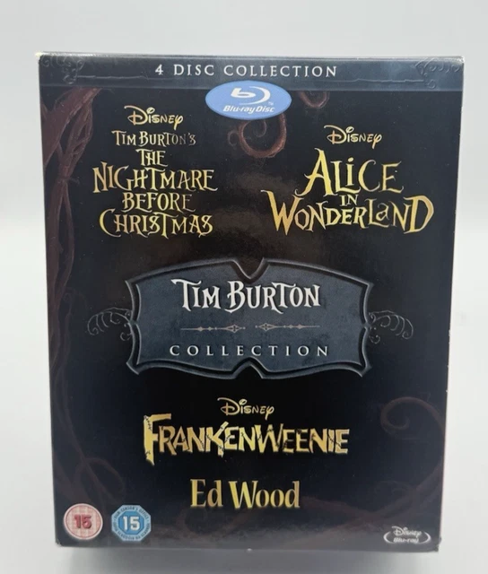 TIM BURTON MOVIE Collection- Blu Ray £25.95 - PicClick UK
