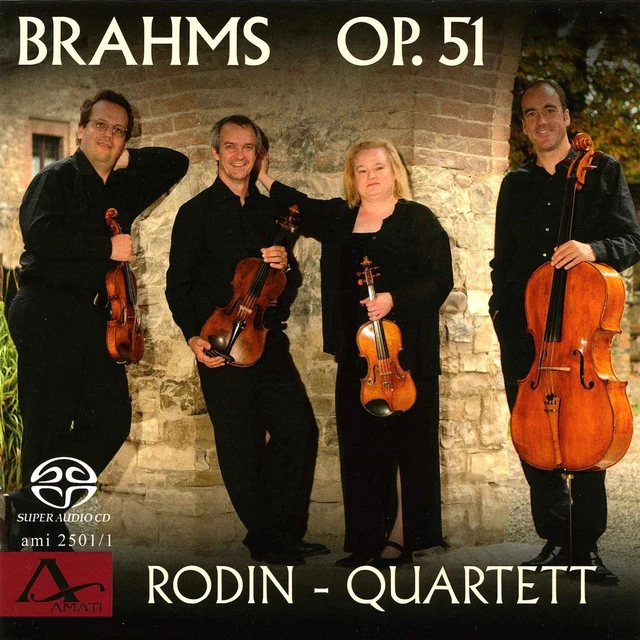 RODIN QUARTETT JOHANNES Brahms: String Quartets op. 51 Nos. 1 & 2 (CD) EUR 28,05 - PicClick FR