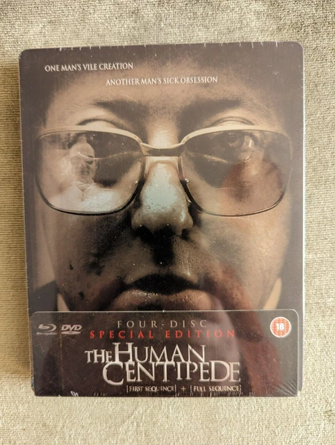 THE HUMAN CENTIPEDE (First Sequence) + (Full Sequence) 4-disc U.K ...