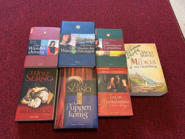 WOLF SERNO: DER Wanderchirurg-Zyklus und andere historische Romane EUR ...