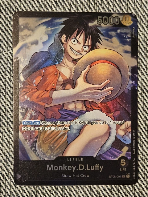 ONE PIECE ENG Monkey.D. Luffy ST08-001 EUR 3,00 - PicClick FR