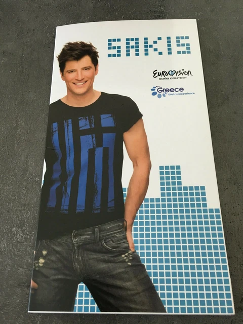ESC EUROVISION SONG Contest Promo CD 2009 -Greece- Sakis Rouvas- This ...