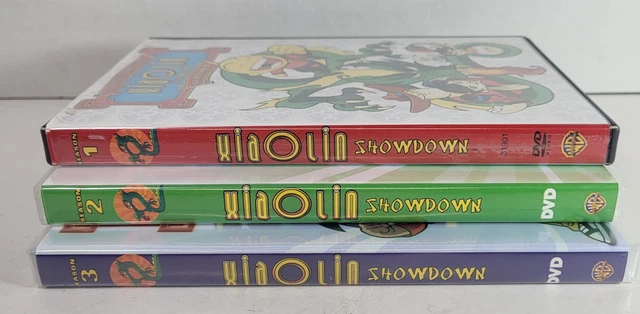 XIAOLIN SHOWDOWN COMPLETE TV Series Season 1-3 DVD 7 Discs 52 Episodes ...