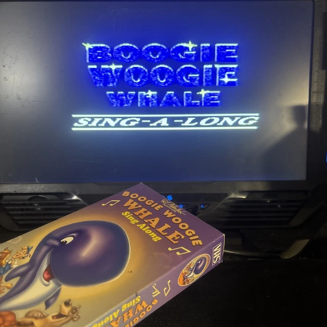 BOOGIE WOOGIE WHALE Sing Along (VHS, 1997) Phil Nibbelink Plaza ...