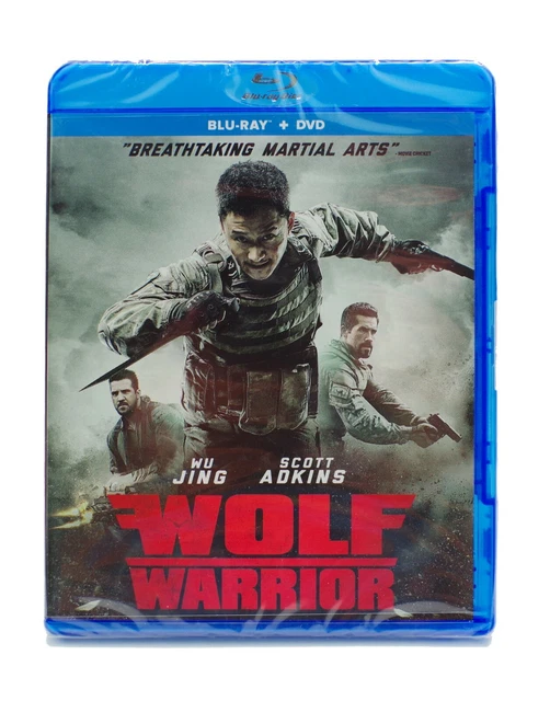 WOLF WARRIOR BLU Ray/DVD Martial Arts Wu Jing Mandarin Language with ...