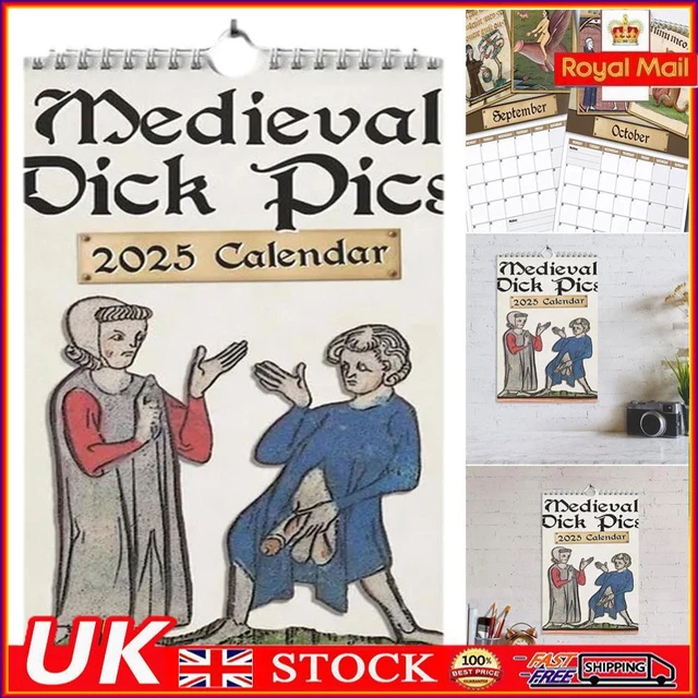 MEDIEVAL PICS 2025 Calendar for History Enthusiasts and Friends Gift £7 ...