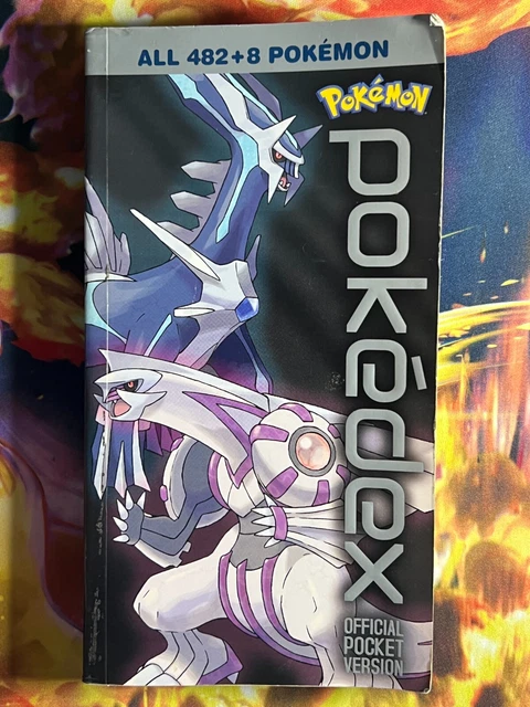 POKEMON POKEDEX OFFICIAL Pocket Version Prima Games Sinnoh 482+8 $26.95 ...