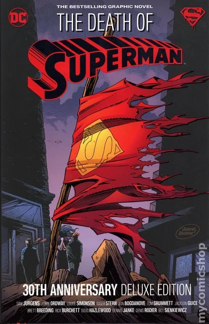 DEATH OF SUPERMAN HC 30th Anniversary Deluxe Edition 1A-1ST NM 2022 ...