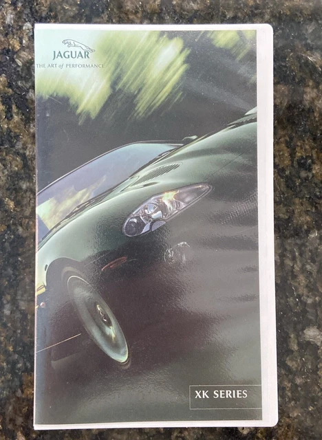 JAGUAR XK8 - Customer Handover VHS Video Tape 2000 - With Free Post £14 ...