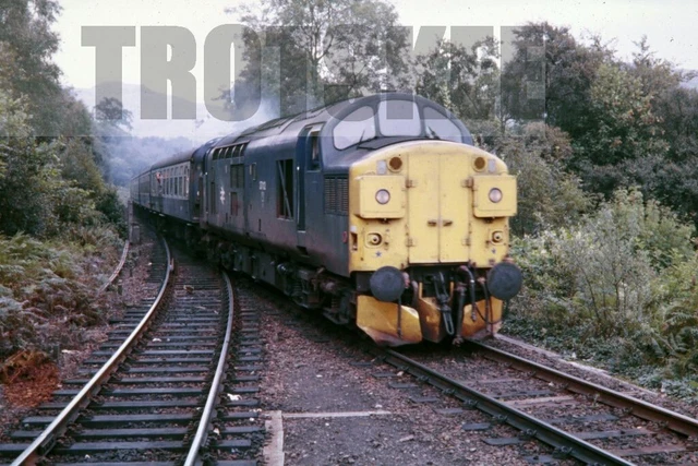 35MM SLIDE BR British Rail Diesel Loco Class 37 37112 Arrochar 1984 ...