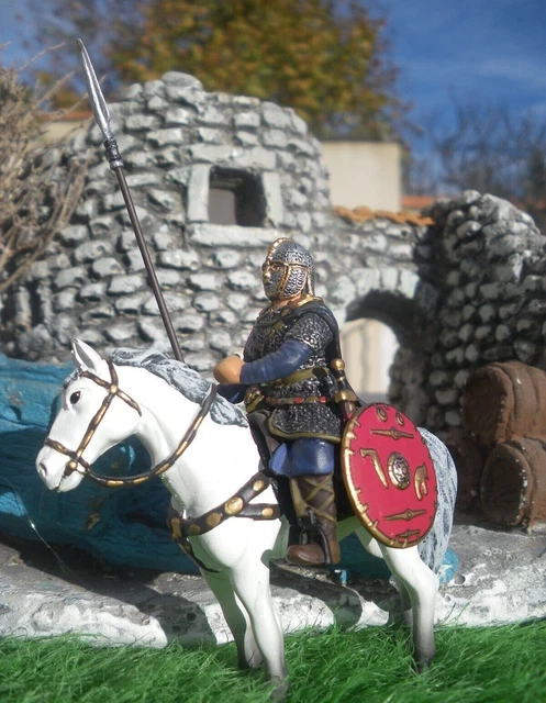 SOLDAT PLOMB MOYEN-AGE : RAEDWALD, 1er ROI d'Est-Anglie, VII Siècle ...