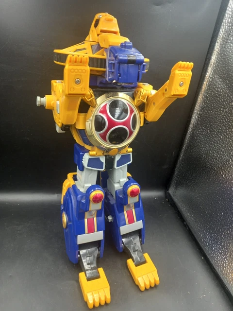 ROBOT POWER RANGERS Megazord NINJA STORM DELUXE DX BANDAI 2002 ...