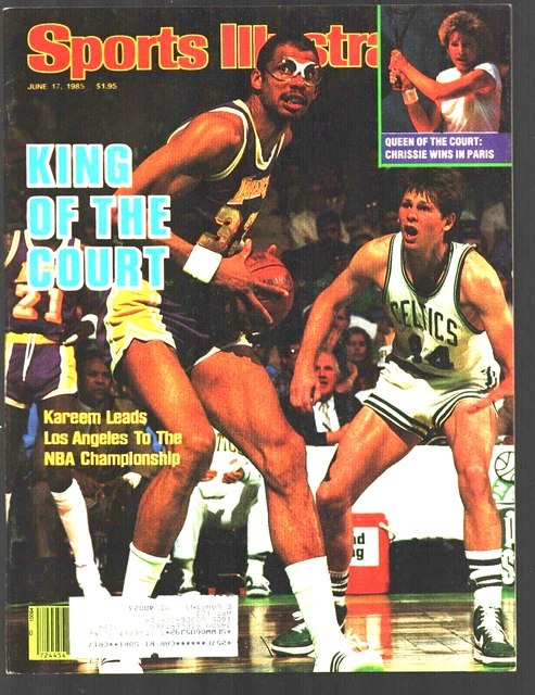 SPORTS ILLUSTRATED MAGAZINE June 17 1985 Kareem Abdul-Jabbar/Light my ...