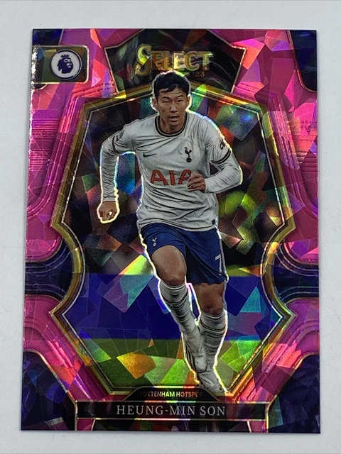 2022-23 PANINI SELECT Premier League Heung-Min Son #144 Prizm glace craquée rose EUR 8,92 ...