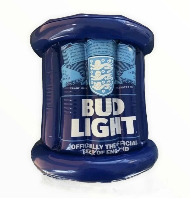 BUD LIGHT BUDWEISER Inflatable Beer Lager Cooler Ice Bucket BBQ ...