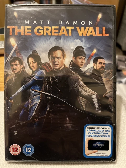THE GREAT WALL Matt Damon DVD NEW STILL SEALED £2.79 - PicClick UK