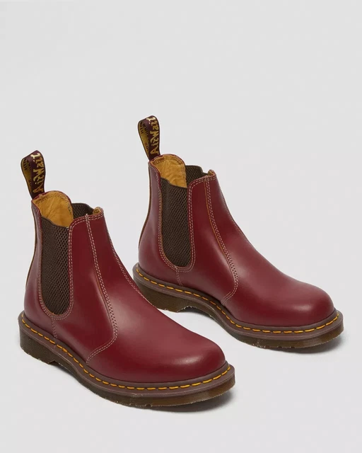 DR MARTENS VINTAGE 2976 Chelsea Boot Uk 9 Eu 43 Made In England Oxblood 25747601 £250.00 ...