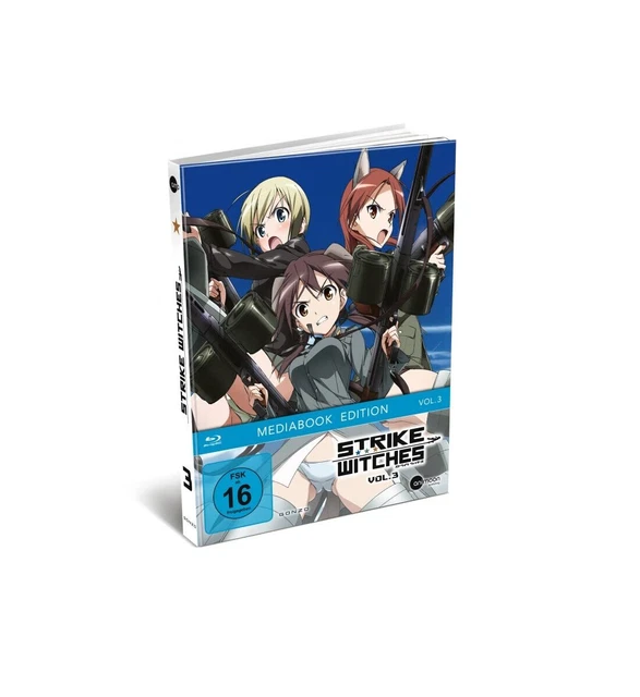STRIKE WITCHES VOL.3 - Limited Mediabook (Blu-ray) EUR 55,76 - PicClick IT