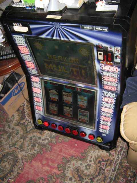 VERKAUFE SELTENEN SPIELAUTOMAT Merkur Multi - Multi auf Euro mit ...