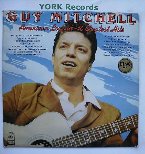 GUY MITCHELL - American Legend 16 Greatest Hits - Ex LP Record CBS ...